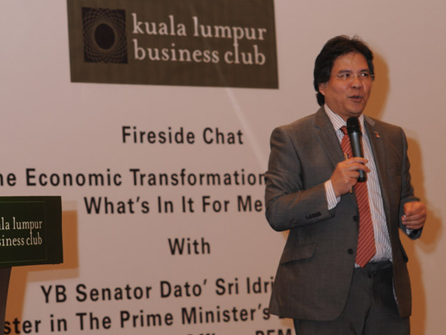 2011 January Chat with Dato Sri Idris Jala – Kuala Lumpur Business Club